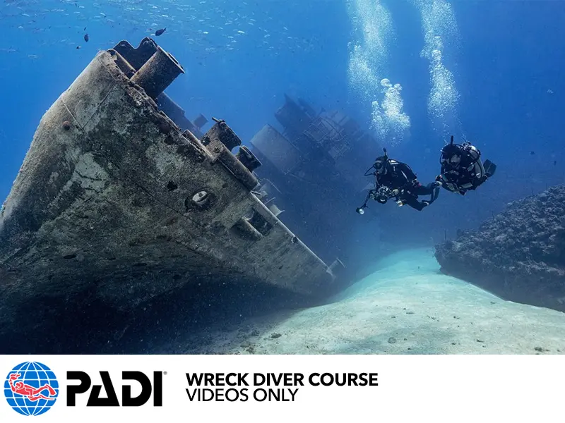 PADI Wreck Diver Specialty | ELearning Orpheus Dive Portal